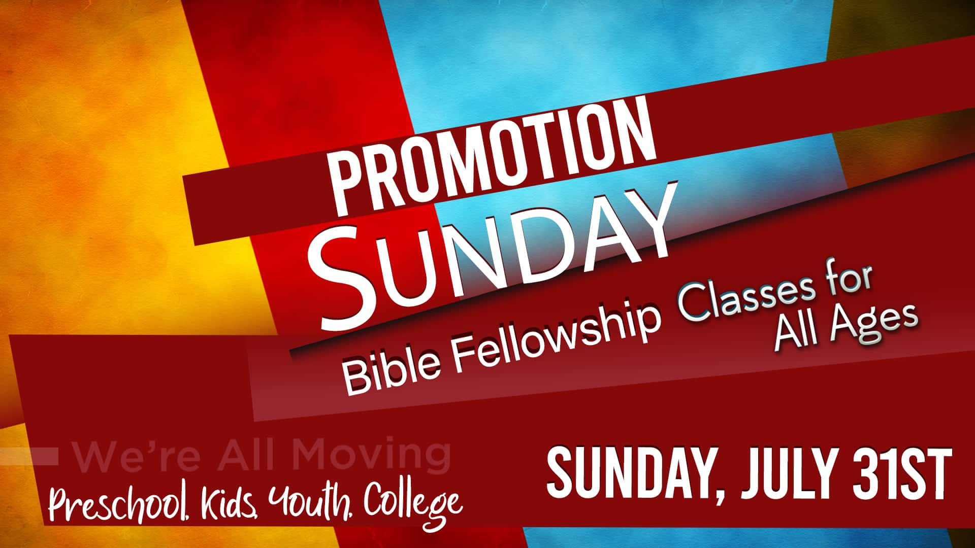 Upcoming Events – Rock Springs Baptist Church