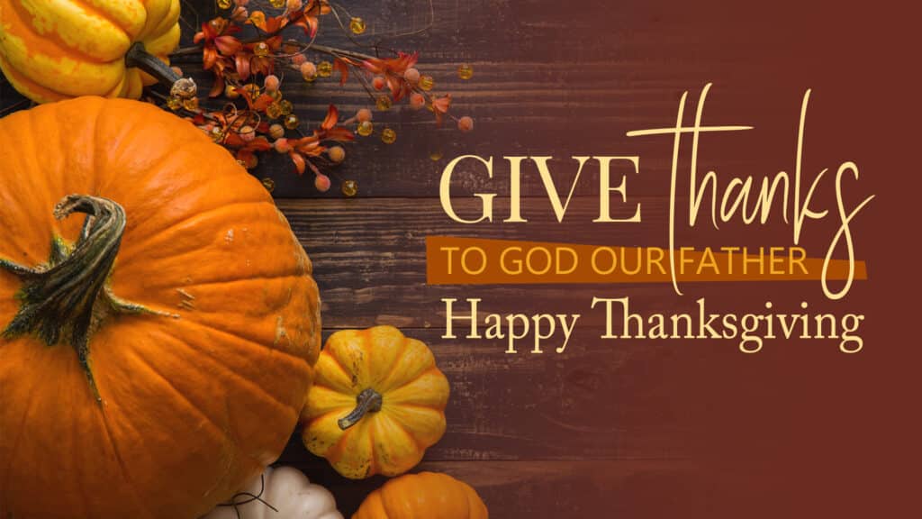 Happy Thanksgiving - Rock Springs Baptist Church